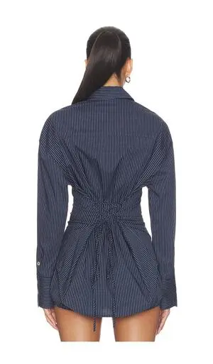 NIA X Revolve Jules Top - Navy