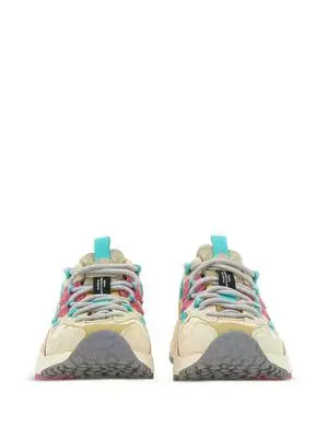 FLOWER MOUNTAIN Yamabushi Paneled Sneakers - Neutrals