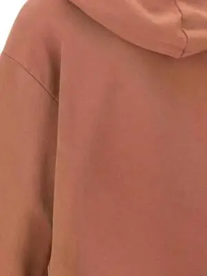 MAISON MARGIELA Logo-patch Hoodie - Brown