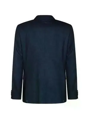 Canali Single-breasted Wool Suit - Blue