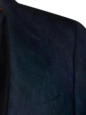 Canali Single-breasted Wool Suit - Blue