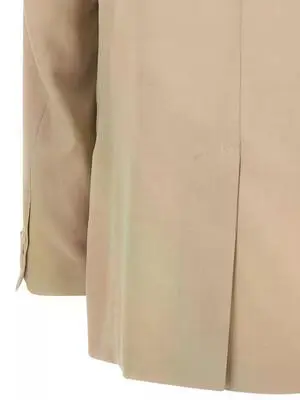 BOSS Single-breasted Twill Blazer - Neutrals