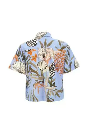 Marella Marine-print Shirt