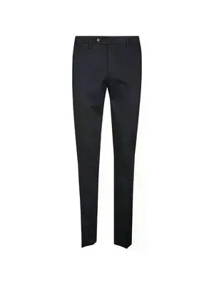 PT TORINO Pressed-crease Trousers - Blue
