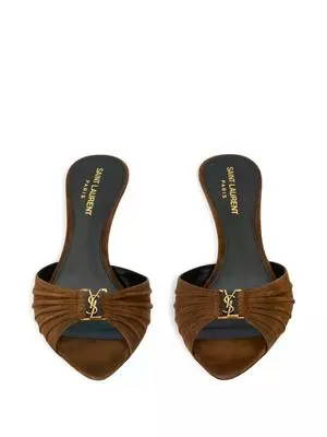 Saint Laurent Baabylone Cassandre Sandals
