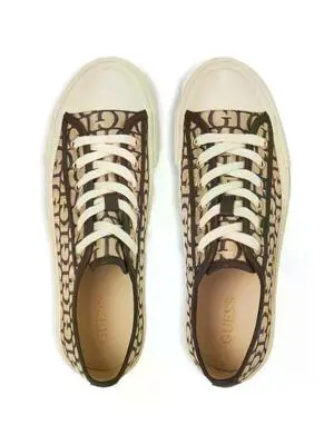 Guess Monogram Sneakers - Neutrals