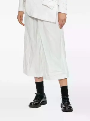 Comme Des Garçons Ruffled Trousers