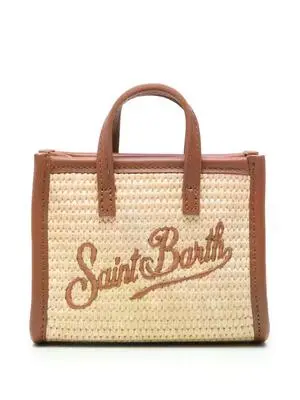Mc2 Saint Barth Gold Tone Totes