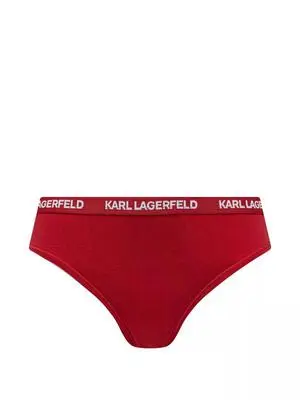Karl Lagerfeld Logo-waistband Briefs