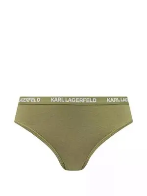Karl Lagerfeld Logo-waistband Briefs