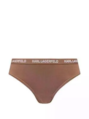 Karl Lagerfeld Logo-waistband Briefs