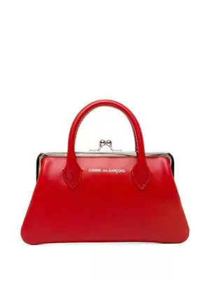 Comme Des Garçons Logo-print Wallet - Red