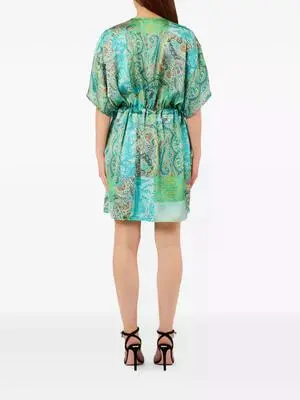 Liu Jo Paisley-print Drawstring Kaftan