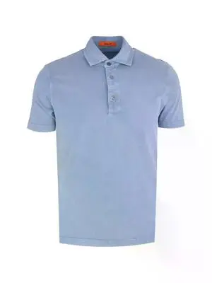 DRUMOHR Short-sleeve Polo Shirt - Blue