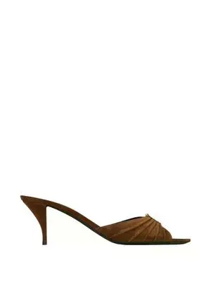 Saint Laurent Baabylone Cassandre Sandals