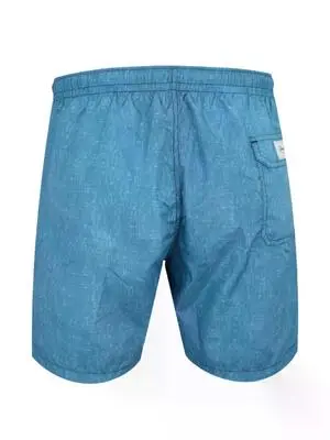 DRUMOHR Slub-texture Drawstring Shorts - Blue