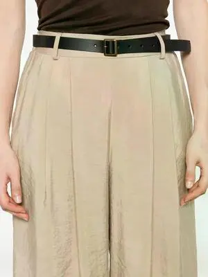 PHILIA LOFT Belted Pleated Trousers