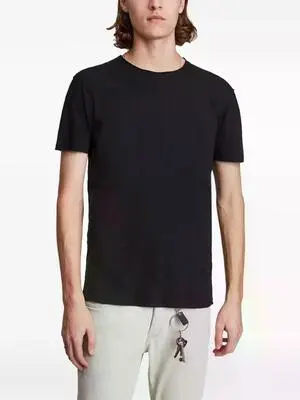 ALLSAINTS Raw-cut T-shirt - Black