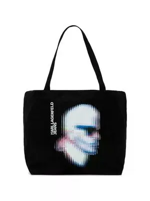 Karl Lagerfeld Graphic-print Tote Bag
