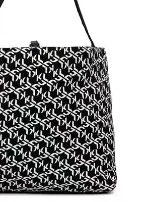 Karl Lagerfeld Monogram Print Tote