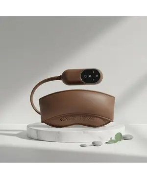 HELIOS Iyo Heated Head & Eye Massager - Brown
