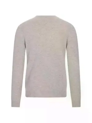 Fedeli Crew-neck Sweater - Grey