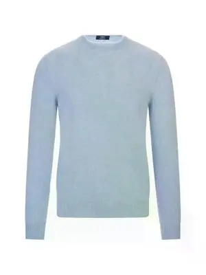 Fedeli Crew Neck Sweater - Blue