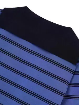 STUDIO TOMBOY Striped Sailor-collar T-shirt