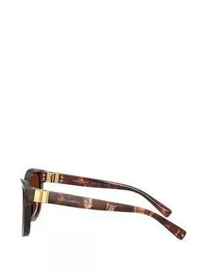 Dolce & Gabbana Tortoiseshell-effect Cat-eye Sunglasses