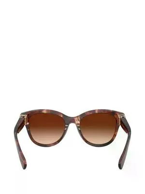 Dolce & Gabbana Tortoiseshell-effect Cat-eye Sunglasses