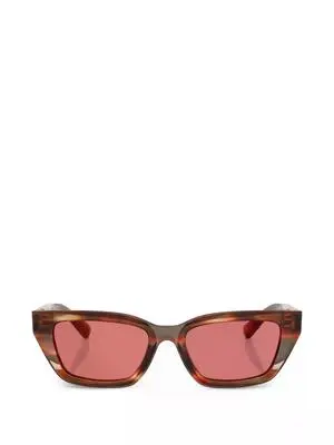Dolce & Gabbana Tortoiseshell Cat-eye Sunglasses - Brown