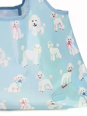 Fiorucci Poodle-print Tote Bag - Blue
