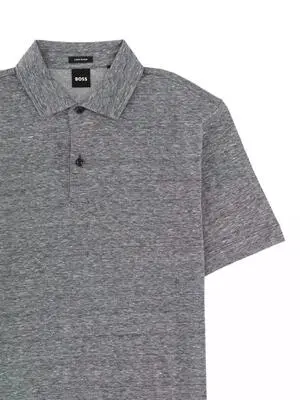 BOSS Short Sleeve Polo Shirt - Grey