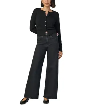 Joe's Jeans The Mia High Rise Wide Leg Jeans - Bewitched