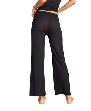 NEGATIVE Whipped Cropped Pant - Black