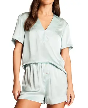 NEGATIVE Eclipse Washable Silk V-top - Mist