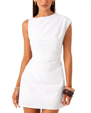 SNDYS. Saskia Mini Dress - White