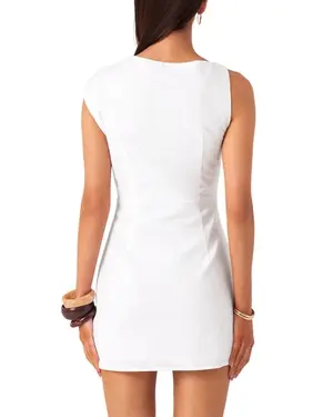 SNDYS. Saskia Mini Dress - White