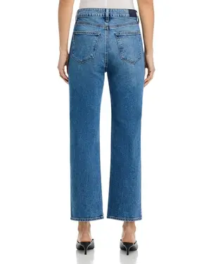 Paige Petite Stevie High Rise Jeans - Keystone