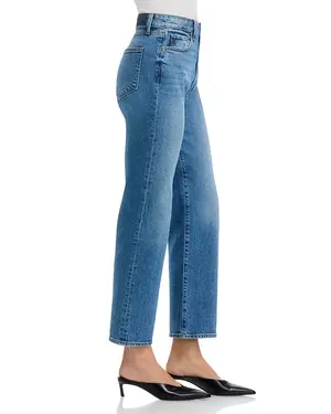 Paige Petite Stevie High Rise Jeans - Keystone