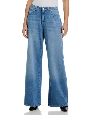 DL1961 Alex Low Rise Baggy Wide Leg Jeans
