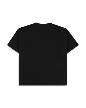 PLEASURES Stud Logo Crewneck T-shirt