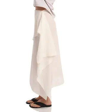 Issey Miyake Asymmetrical Layered Skirt
