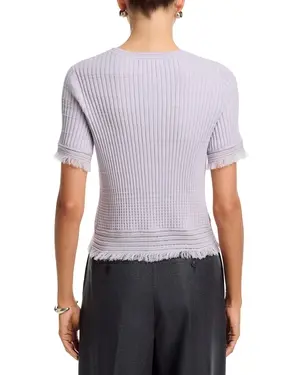 Rag & Bone Ayan Cardigan Sweater - Lavender
