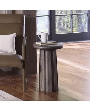JAMIE YOUNG CO. Cremini Wood Side Table - Grey