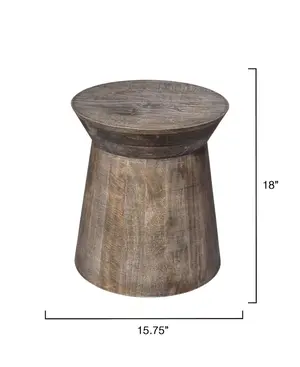 JAMIE YOUNG CO. Porcini Wood Side Table