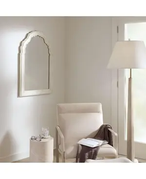 JAMIE YOUNG CO. Chateau Camel Bone Arch Wall Mirror