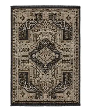 ORIENTAL WEAVERS Legacy Lgy03 7'10 X 10'10 Area Rug - Charcoal