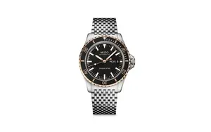 MIDO Ocean Star Tribute Watch - Black/silver