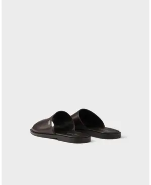 Prada Leather Slides